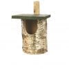 Birch Log Open Nest Box - BirdWatch Ireland