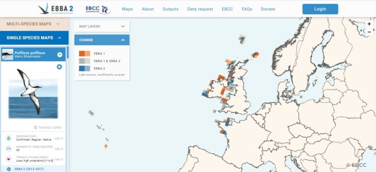 Bird Atlas maps for all of Europe now online! - BirdWatch Ireland