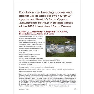 Burke et al. 2021 – International Swan Census 2020, results from ...